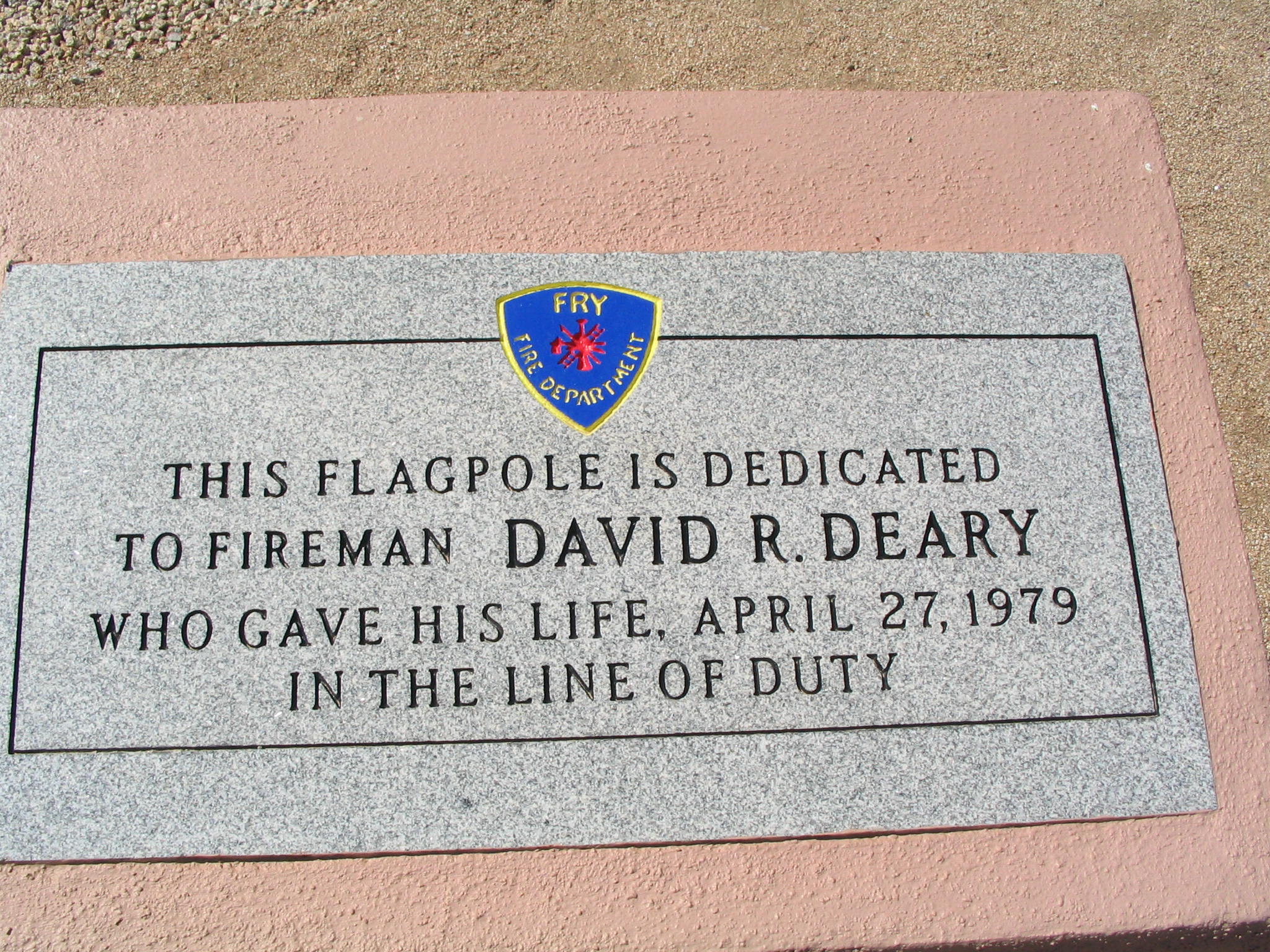 Tributes – Fry Fire District